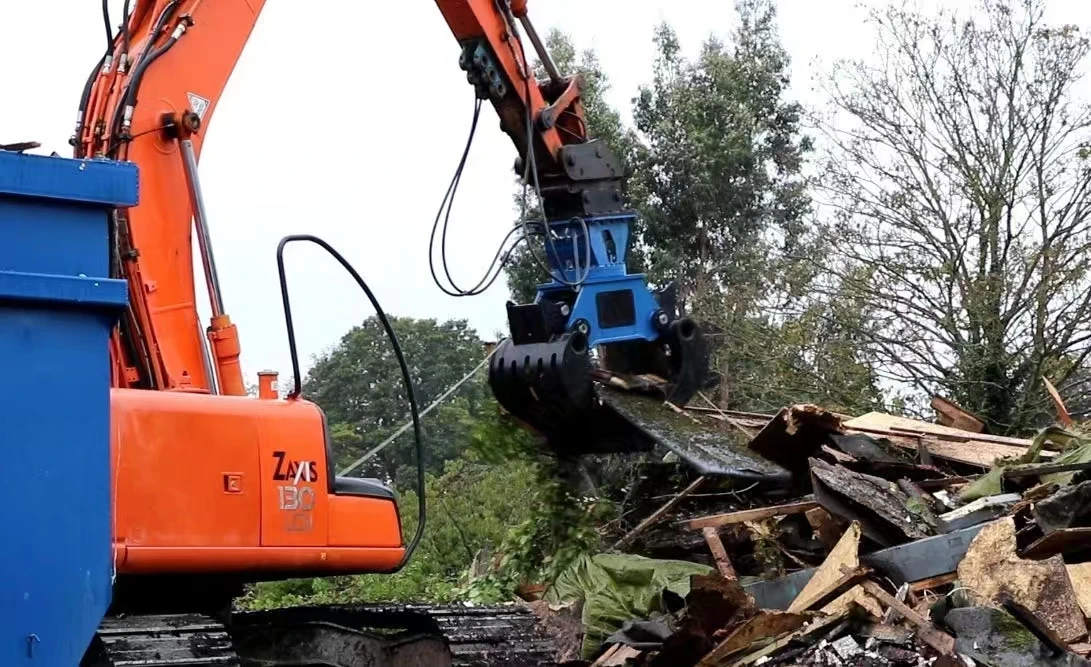 20T Demolition Sorting Grab Hydraulic Rock Grapple 360 Rotation ...