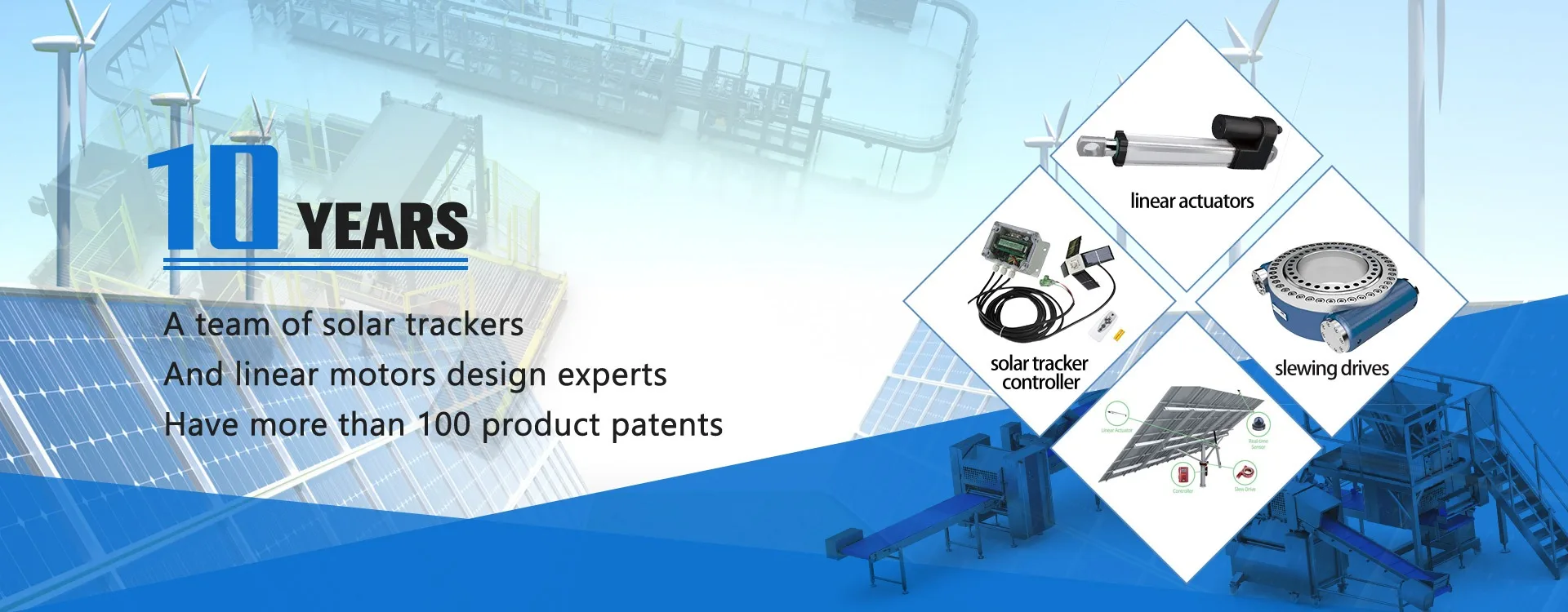 Jimmy 10 Panels 5kw Dual Axis Solar Tracking System