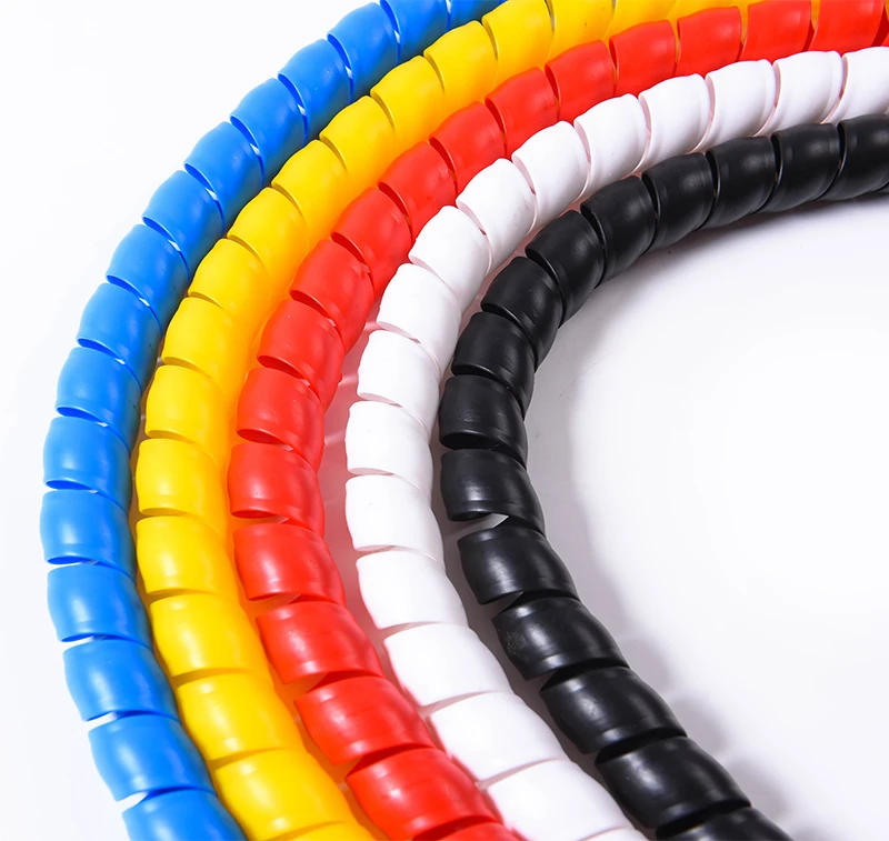 Spiral Hose Winding Protective Sleeve Pp Flame Retardant Plastic Pipe ...