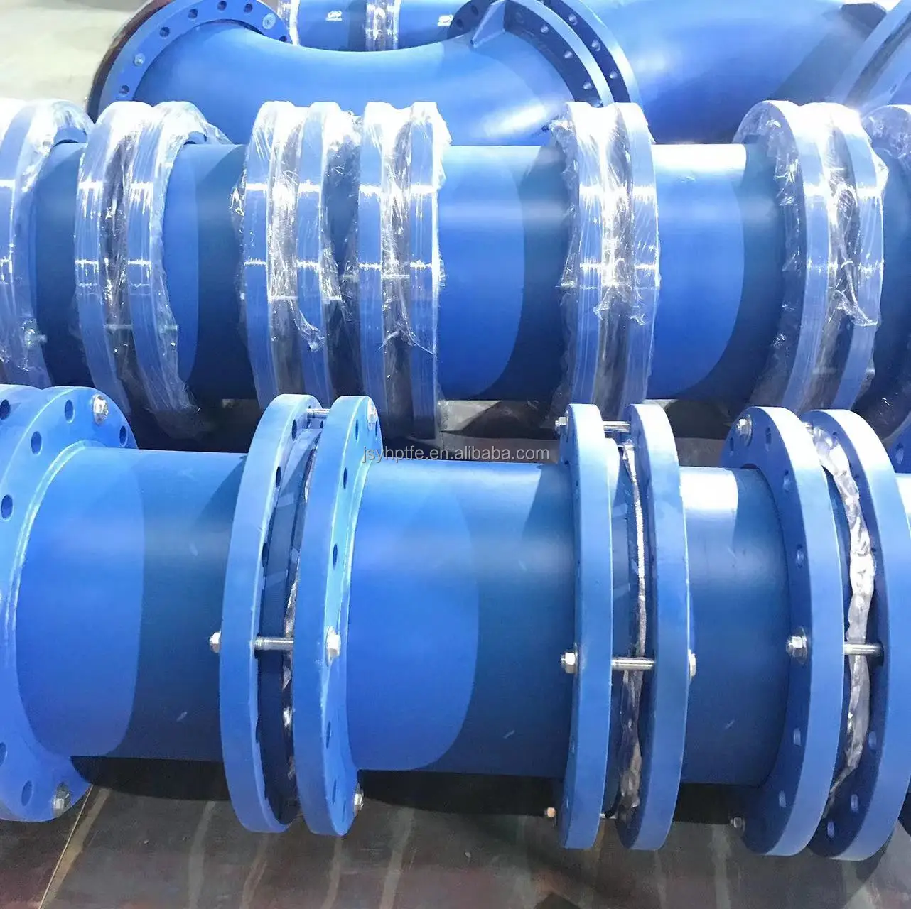 Factory Price PTFE Lined with PO ETFE PFA PTFE Fittings Tees Elbows ...