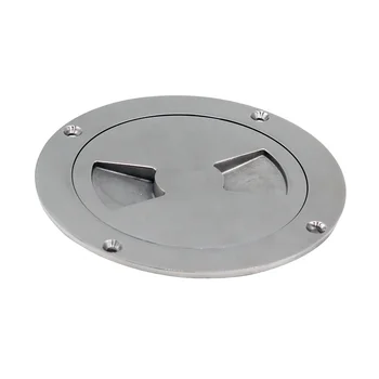 Marine Round Inspection Deck Plate Hatch With Detachable Smooth Center ...