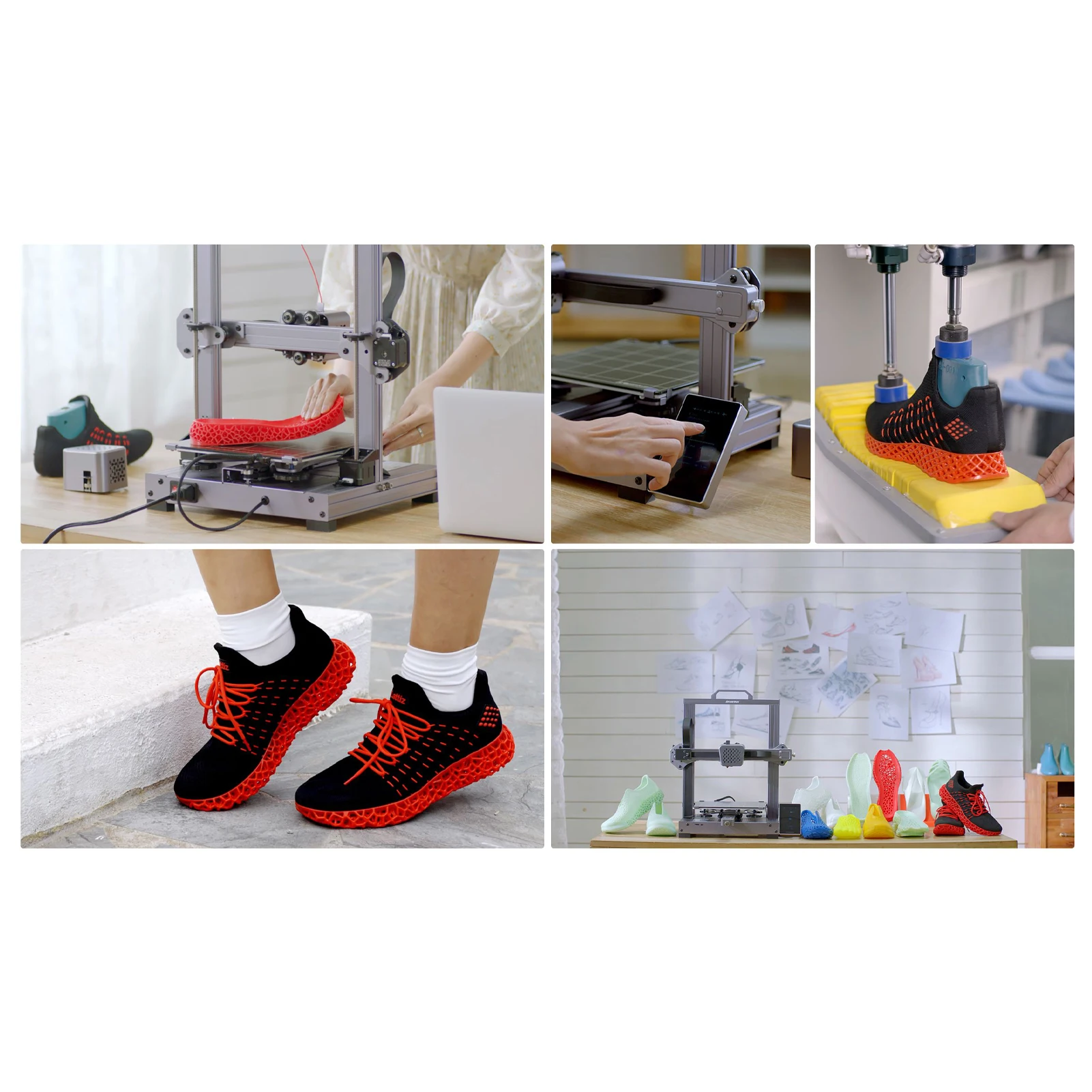 Atomstack Cambrian Pro Smart Control Enclosed 3d Printer Support ...