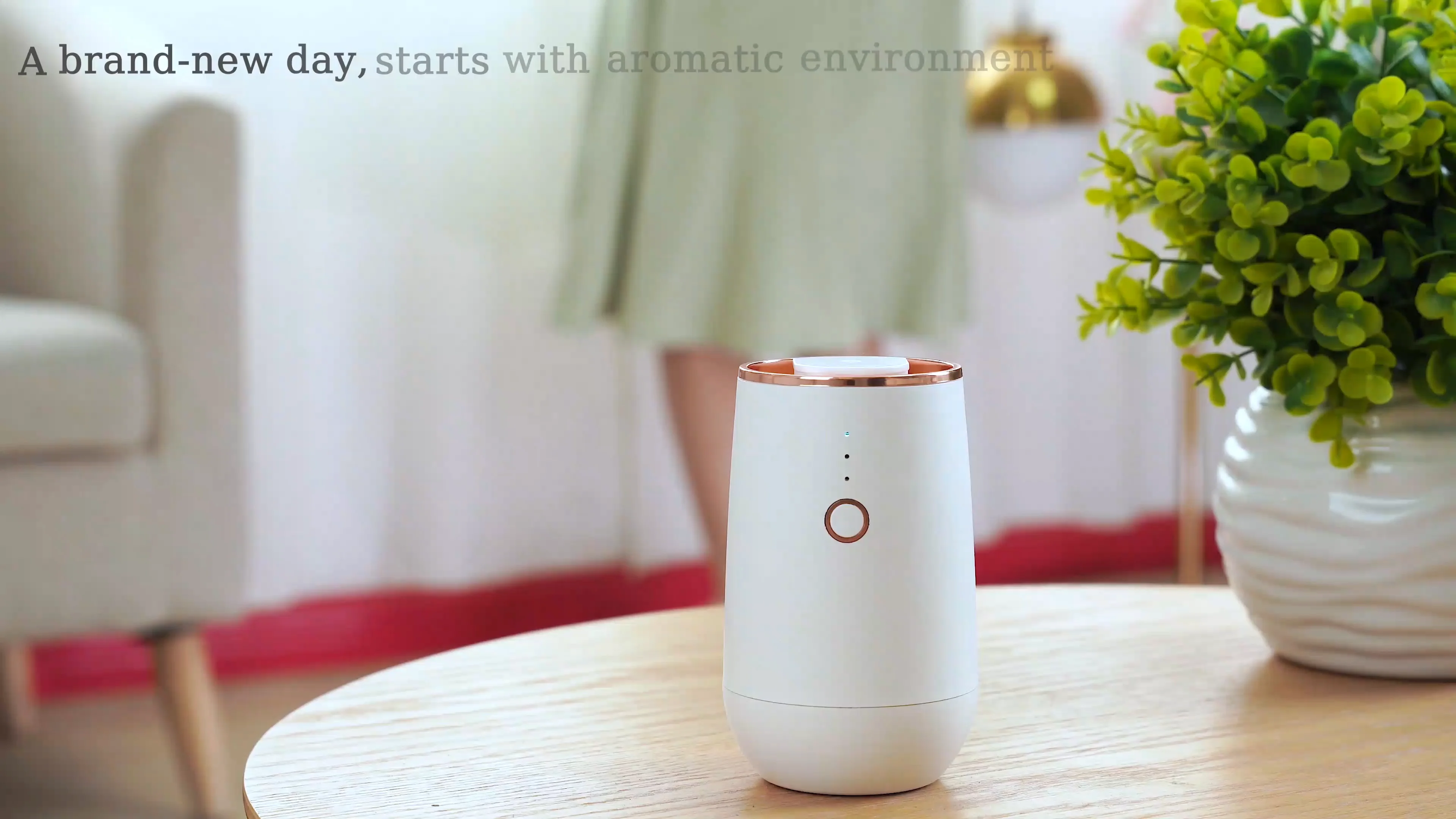 Scenta Luxury Electronic Wireless Rechargeable Essential Oil Nebulizing ...