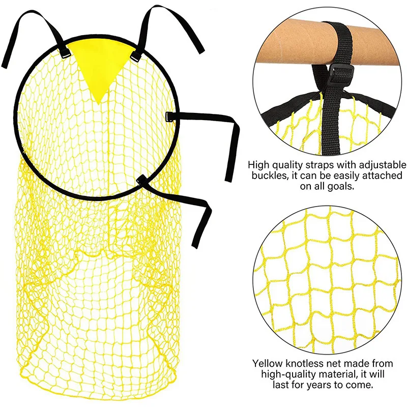 Portable Football Practice Goal Net Soccer Target Net for Younger Teens ...