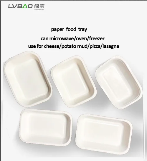 Ovenable Paper Food Trays - Eco-Friendly Baking Solutions