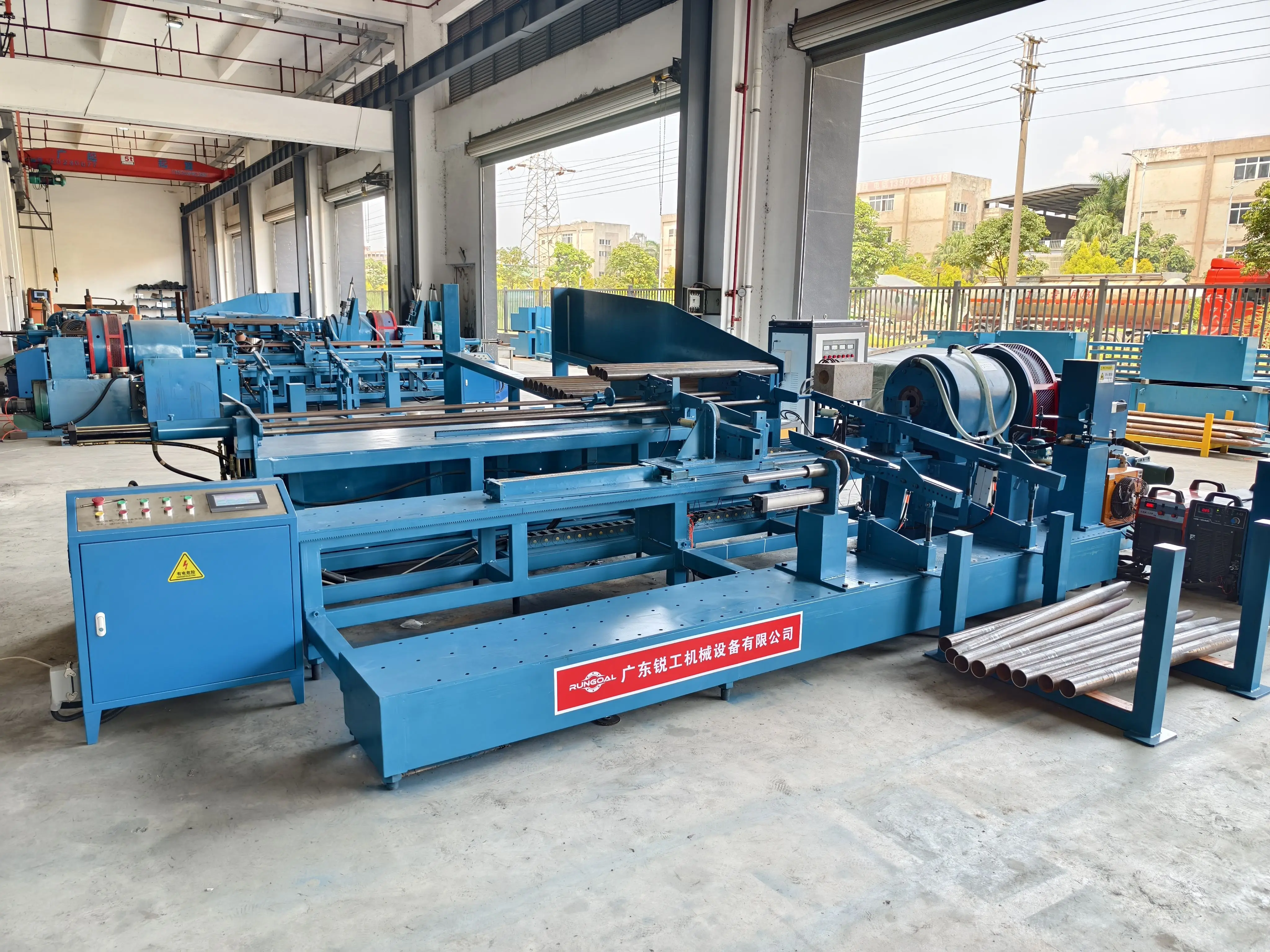 Pipe Diameter Shrinking Machine Tube Tapering Machine for Ground Pile ...