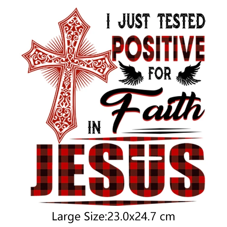 81 Styles of Religious Christian Jesus DTF Transfer Patches