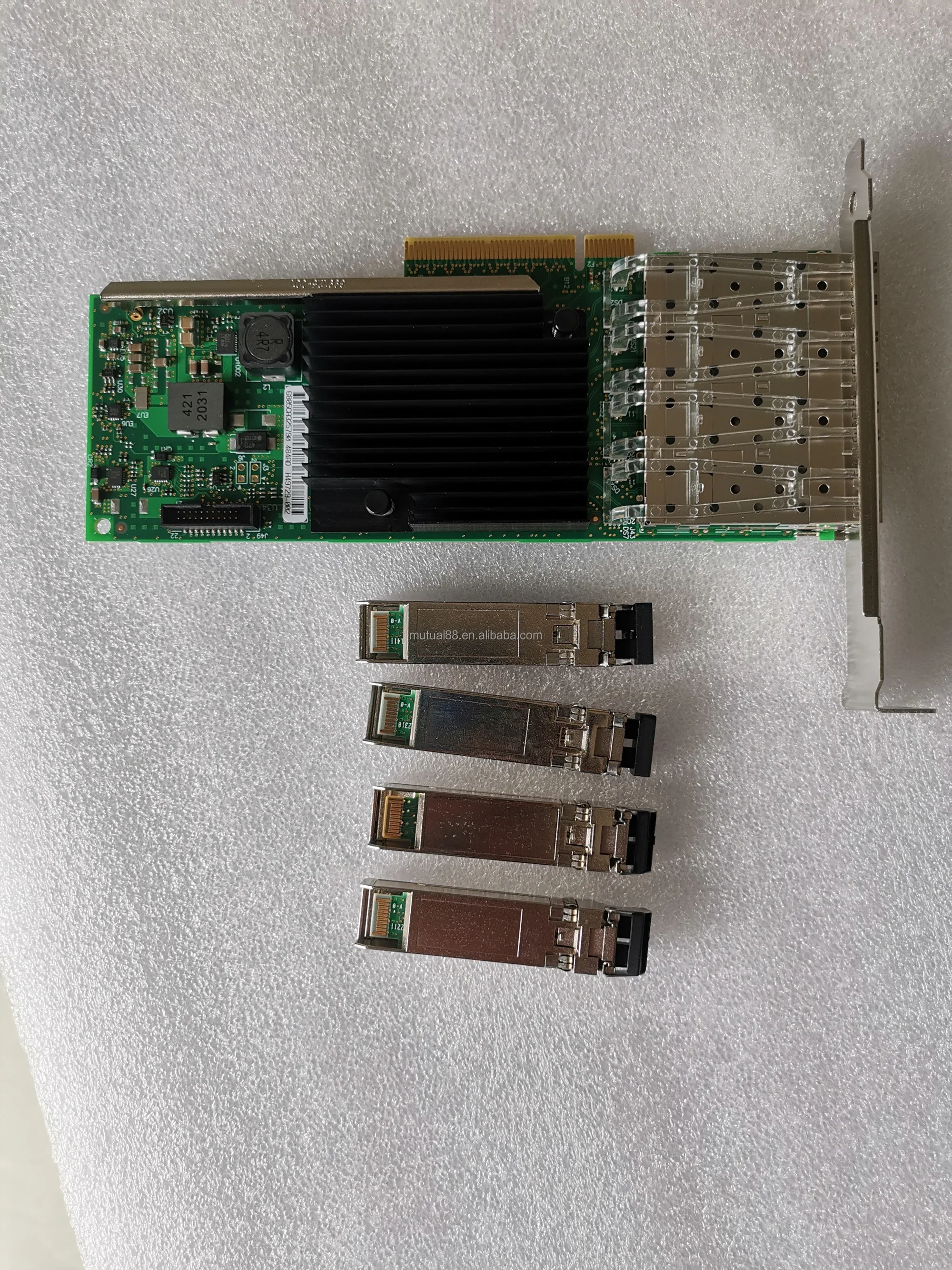 X710-da4 For 10 Gigabit Quad Port Pcie V3.0 X8 Ethernet Adapter X710da4 ...