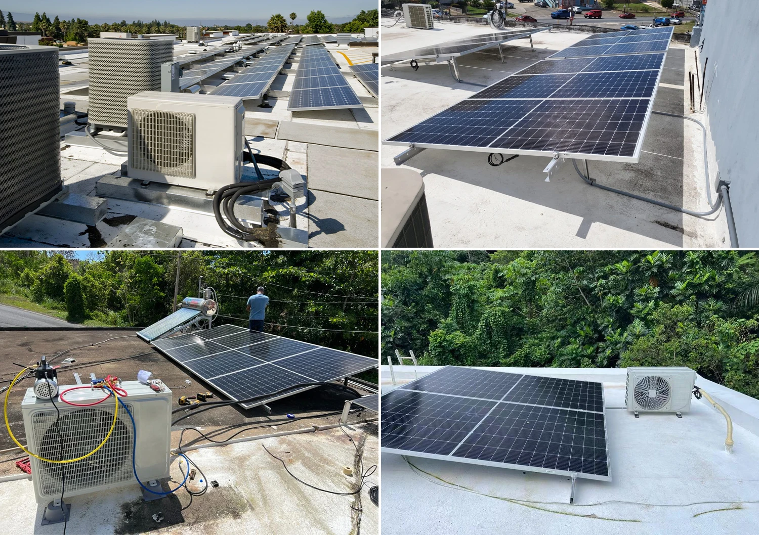 18000btu 1.5hp Inverter Solar Air Conditioner - Hybrid Cooling