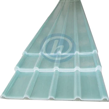 Lámina De Techo Transparente Frp Para Construcción De Estructura De ...