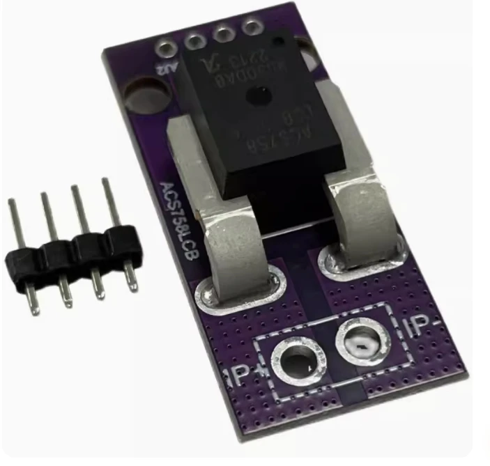 Acs758 Acs758lcb-050b-pff-t Linear Current Sensor Hall Current Module ...