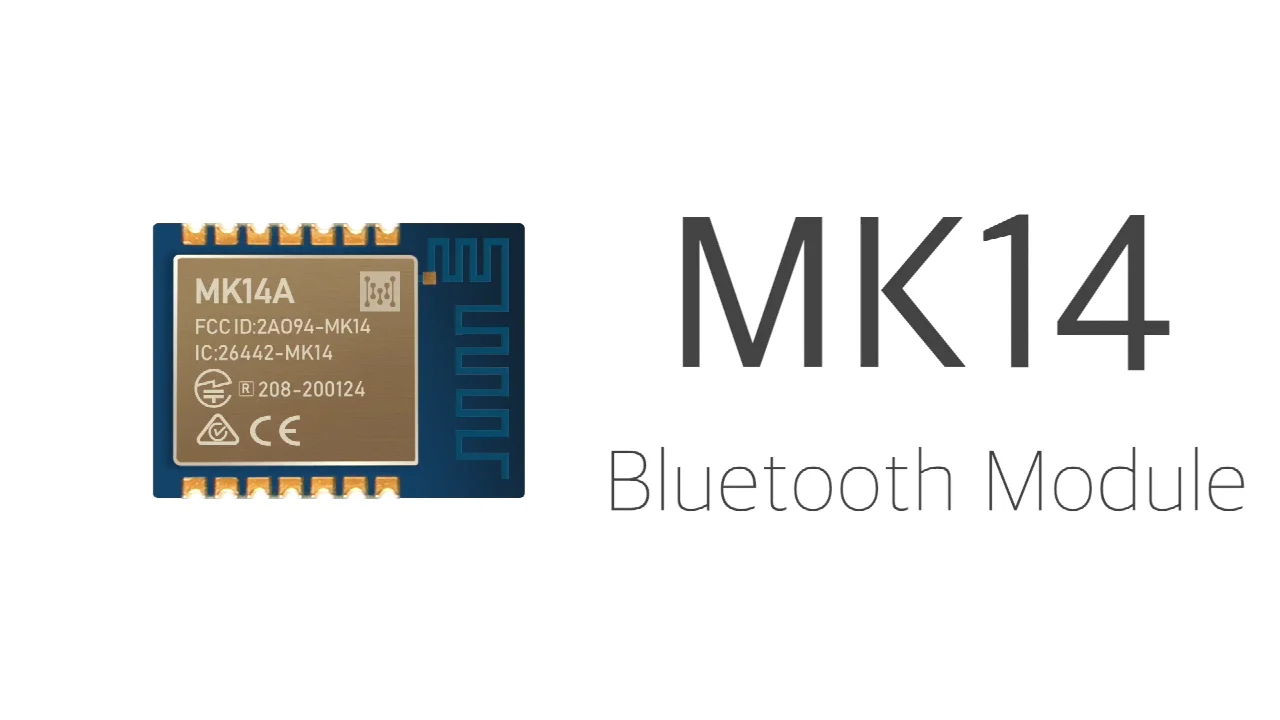 Small Bluetooth Module Mk14 Ble Nordic Nrf52805 Remote Bluetooth Module ...