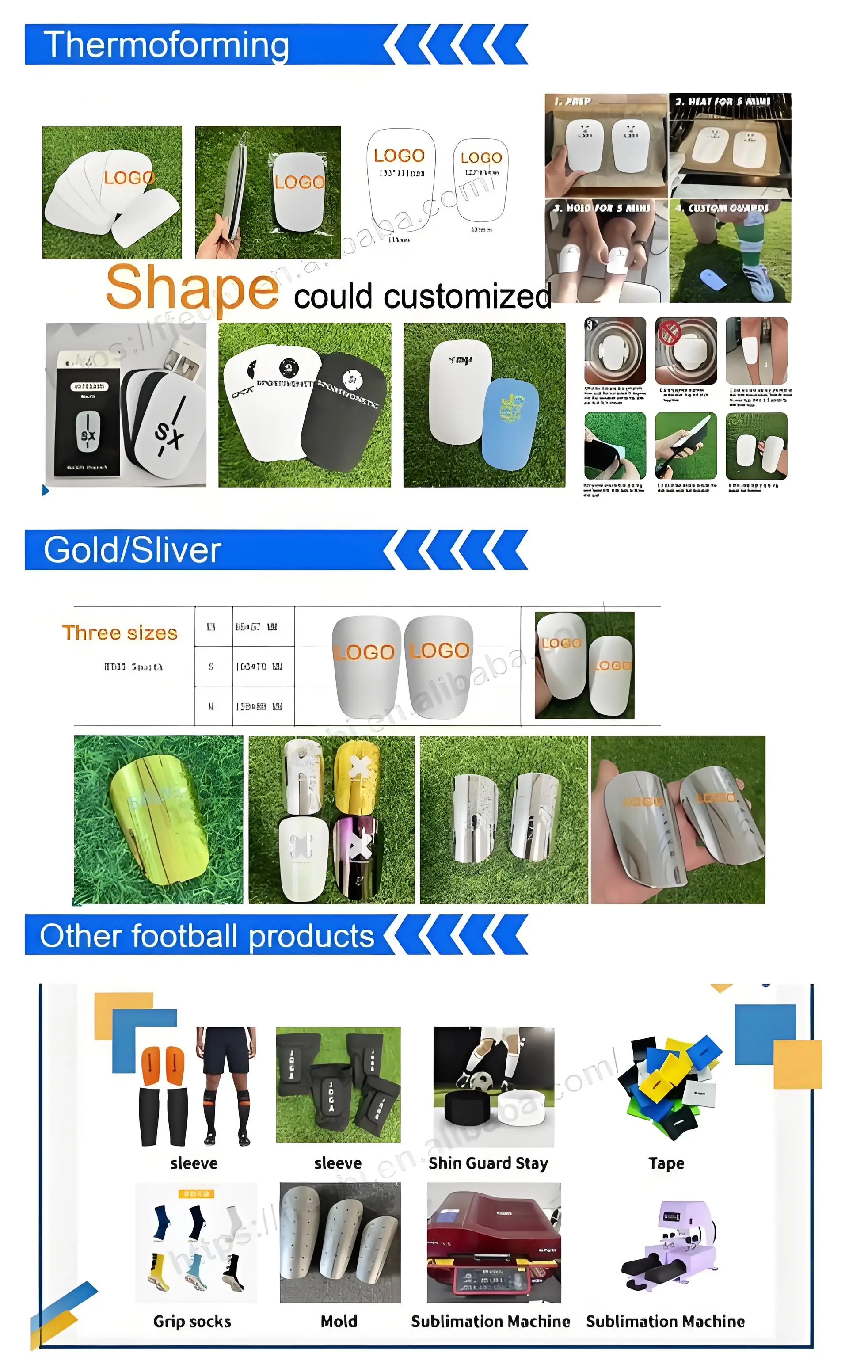 Custom Professional Sublimation Football Shin Guards Soccer Leg Pads ...