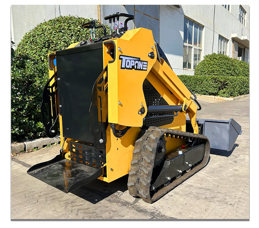 Chinese TL280 Mini Walk Behind Skid Steer Mulcher Loader