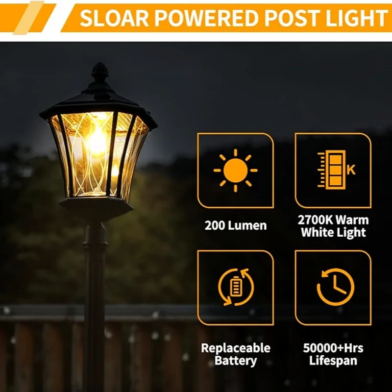 Modern Garden Pathway Outdoor Lighting Pole Waterproof Garden Light LED ...