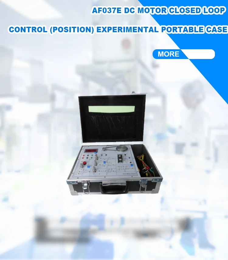 Dc Motor Closed Loop Control (position) Experimental Portable Case ...
