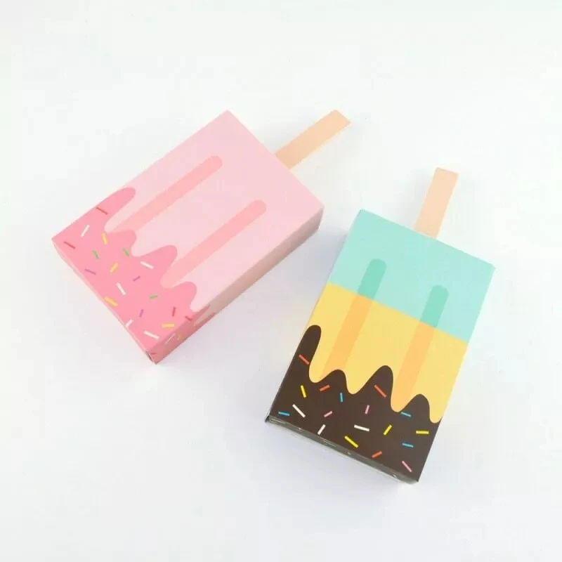 Customizable Popsicle-Shaped Pull-Out Candy Packaging Box Made of ...