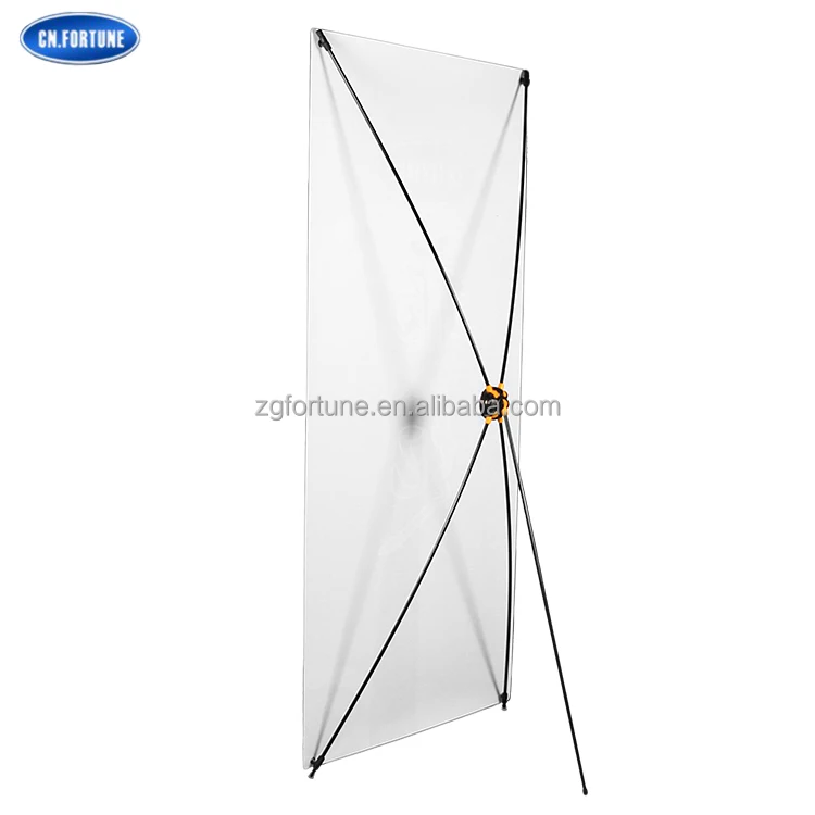Free Standing Light Weight X Stand Banner Gear Wheel Plastic X Stand ...