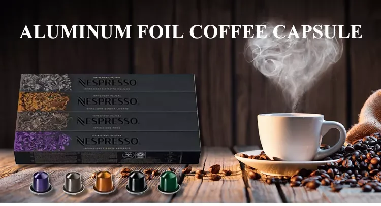 Empty Aluminum Coffee Capsules Compatible with Nespresso - Customizable ...