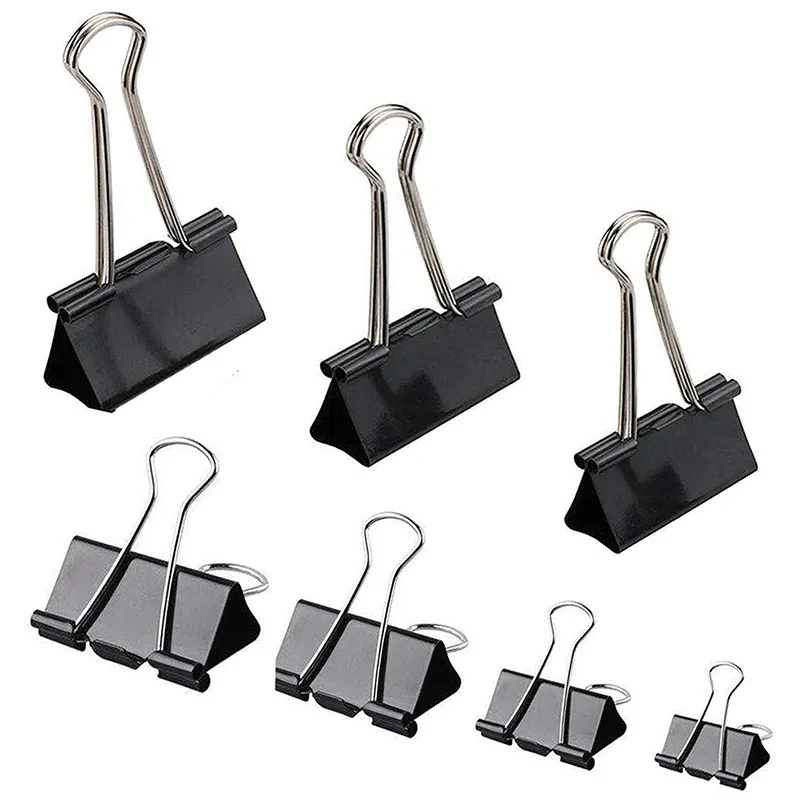 Giant Colorful Metal Bulldog Clips Office Use Document Paper Binder ...