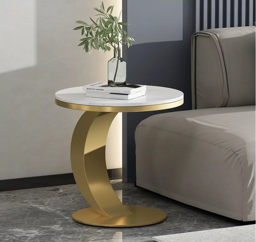 Living Room Round Table Simple Corner Bedside Table Cabinet Creative ...