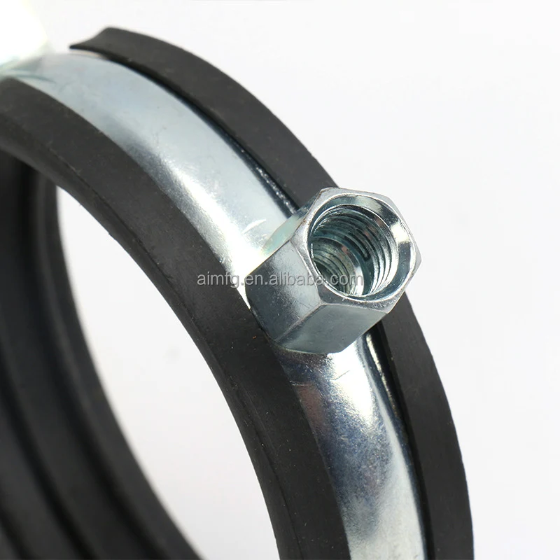 PPR PVC Double Sided GI Pipe Clamp Rubber 160mm for 6 Inch 3'' Pipe ...