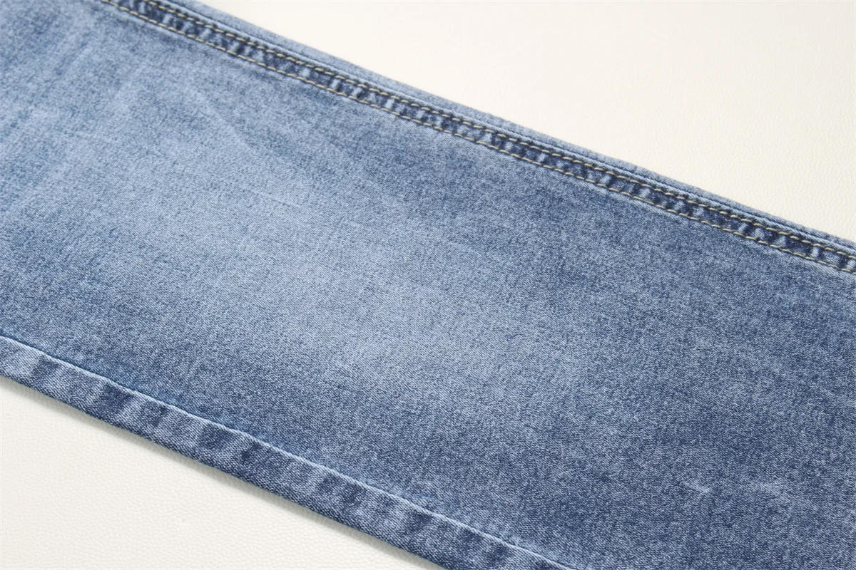 7 Oz Light Denim Fabric For Jeans For Summer Women Kids Man Pants Dark ...