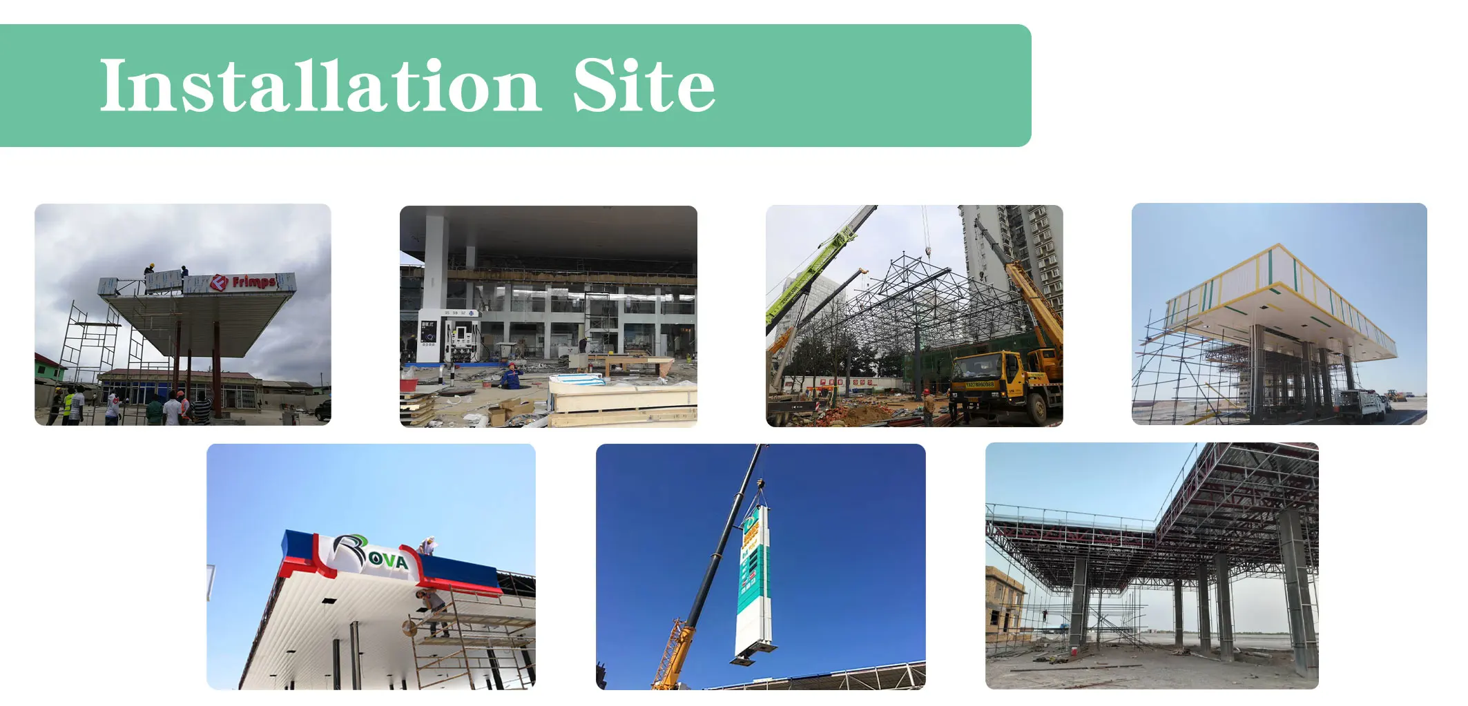 Gas Station Advertising Totem Pylon Sign Diesel Fuel Oil Gas Petrol Led ...