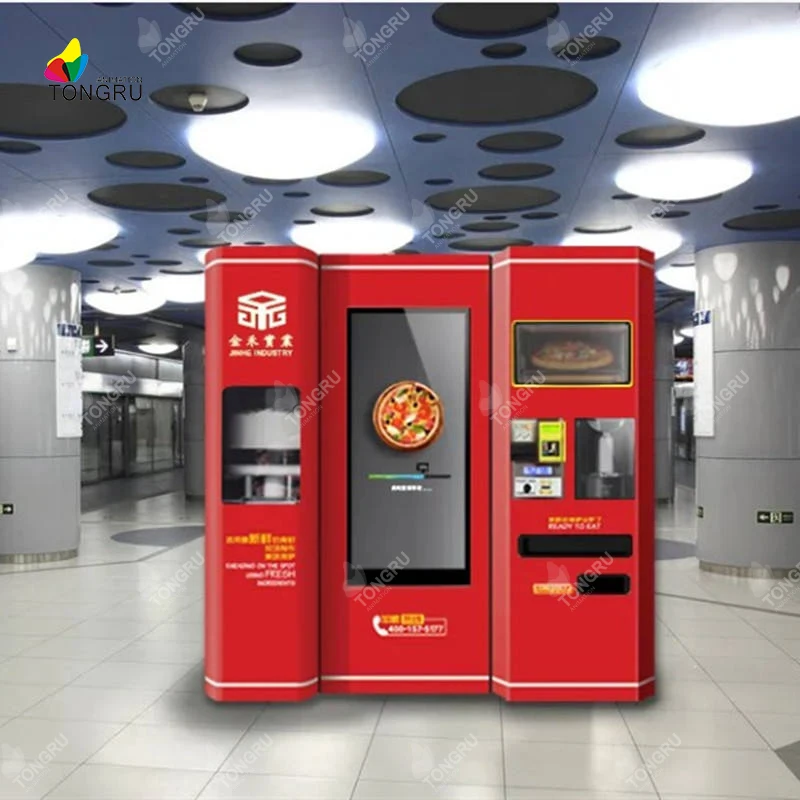 Custom Let's Pizza Vending Machine Pizza Atm Forno Vending Machine ...