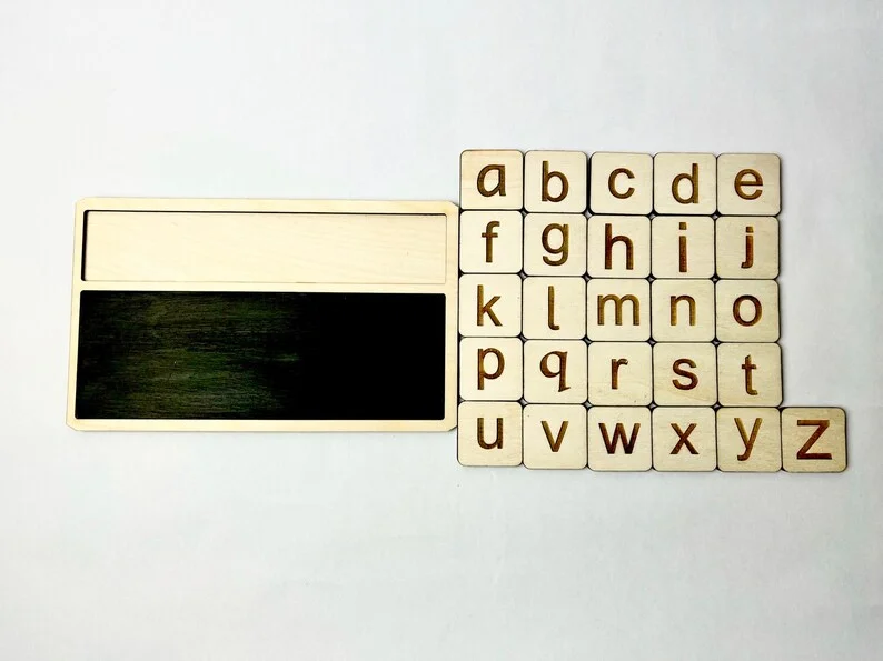 Wooden Flash Card Tray Sand Tracing Tray Montessori Sand Board - Buy ...