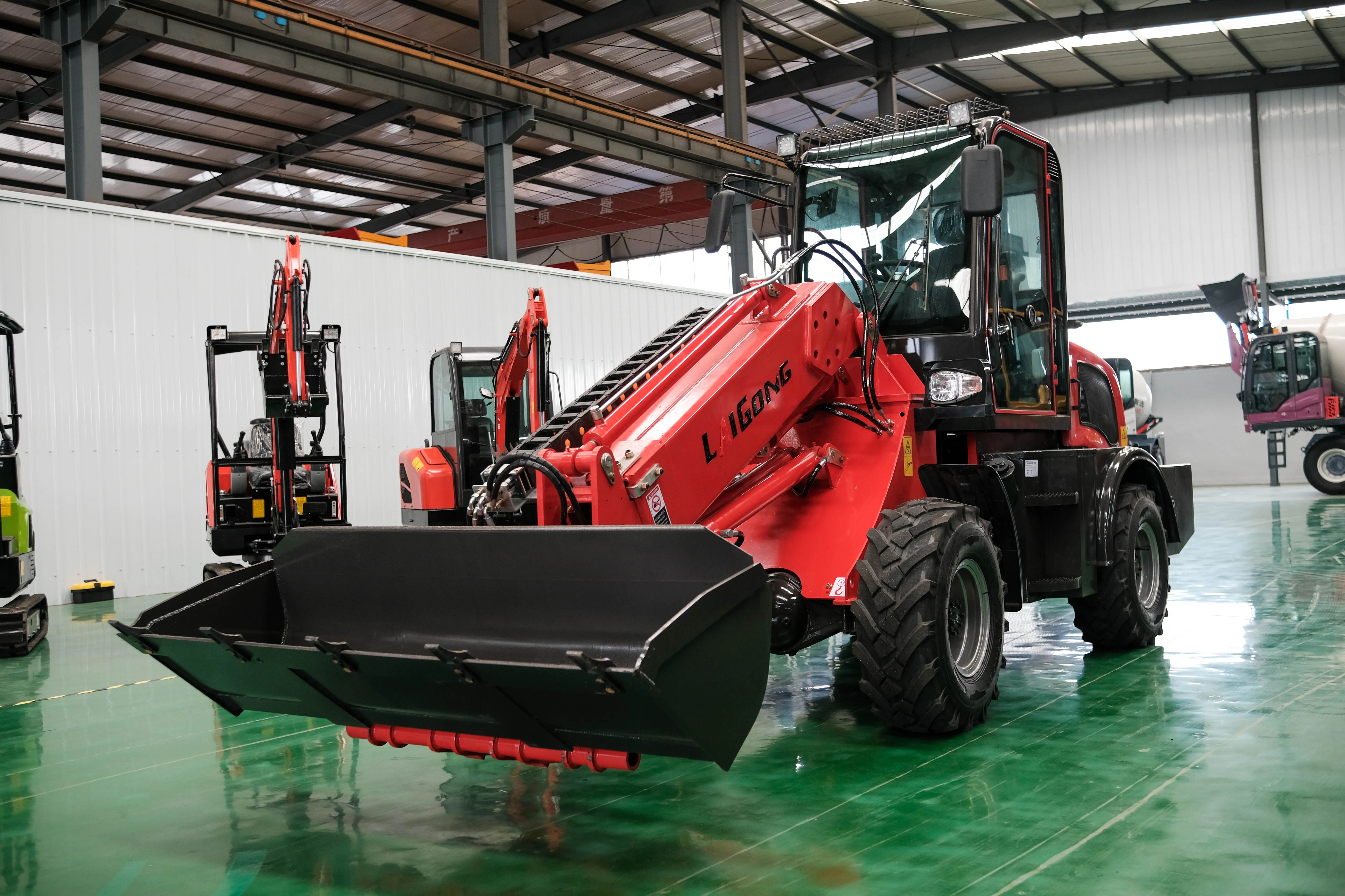 Laigong 3 Ton Telehandler - Durable & Versatile Loader