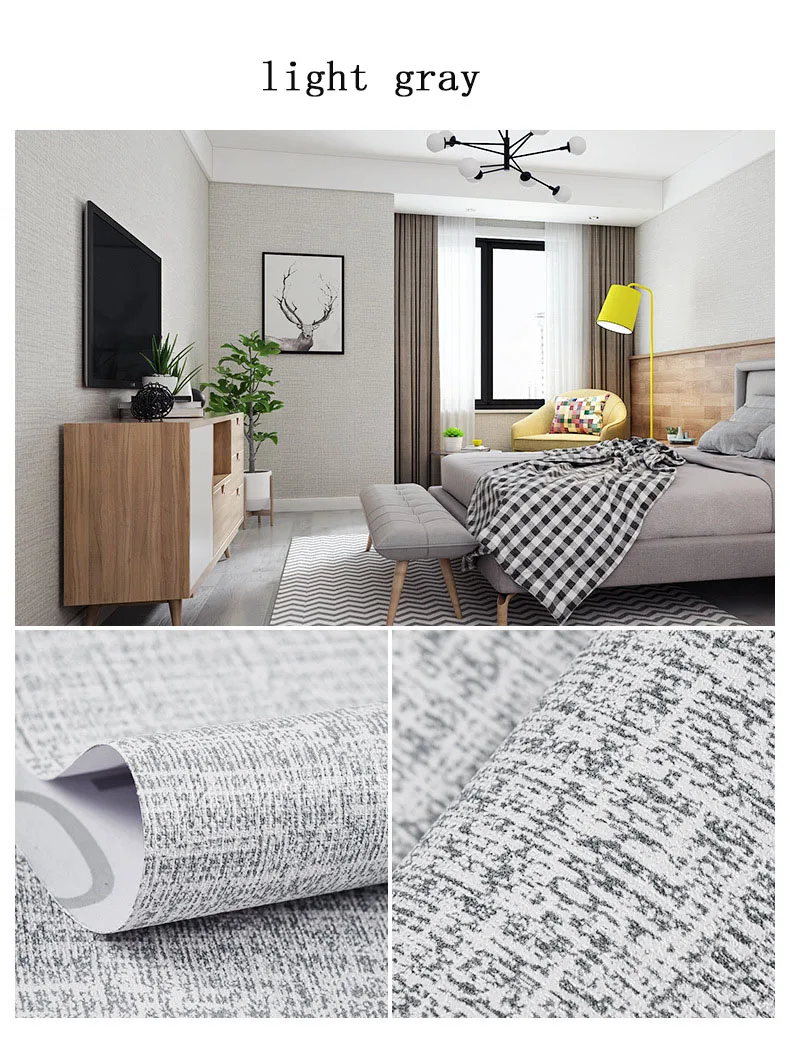 Modern Self Adhesive Wall Paper PVC Waterproof Peel Stick Wallpaper ...