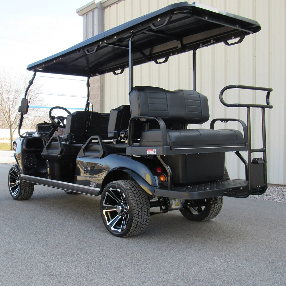 Hdk Evolution Passenger Bus Club Car 6 Seat Wheel Lithium Battery ...