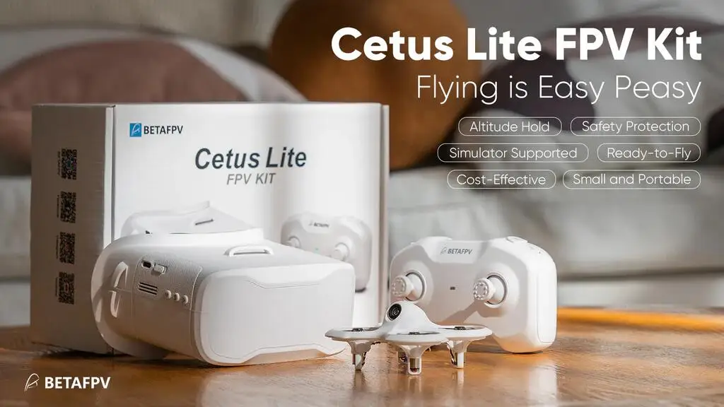 Beginner's FPV Kit - BETAFPV Cetus Lite with Altitude Hold