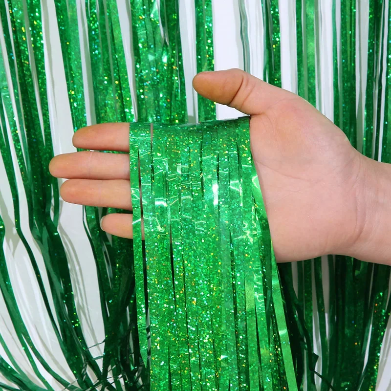 Multiple Colour Shimmer Rain Curtain For Backdrop Decoration - Buy Foil ...