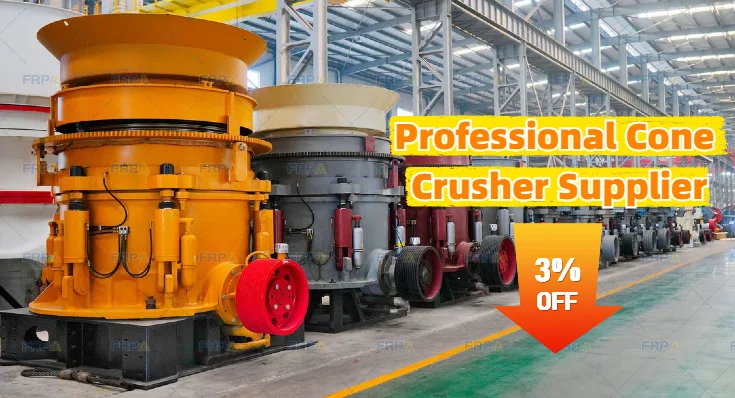Professional Cone Crusher Machine PYD1750 Spring Stone Crushing 2ft ...