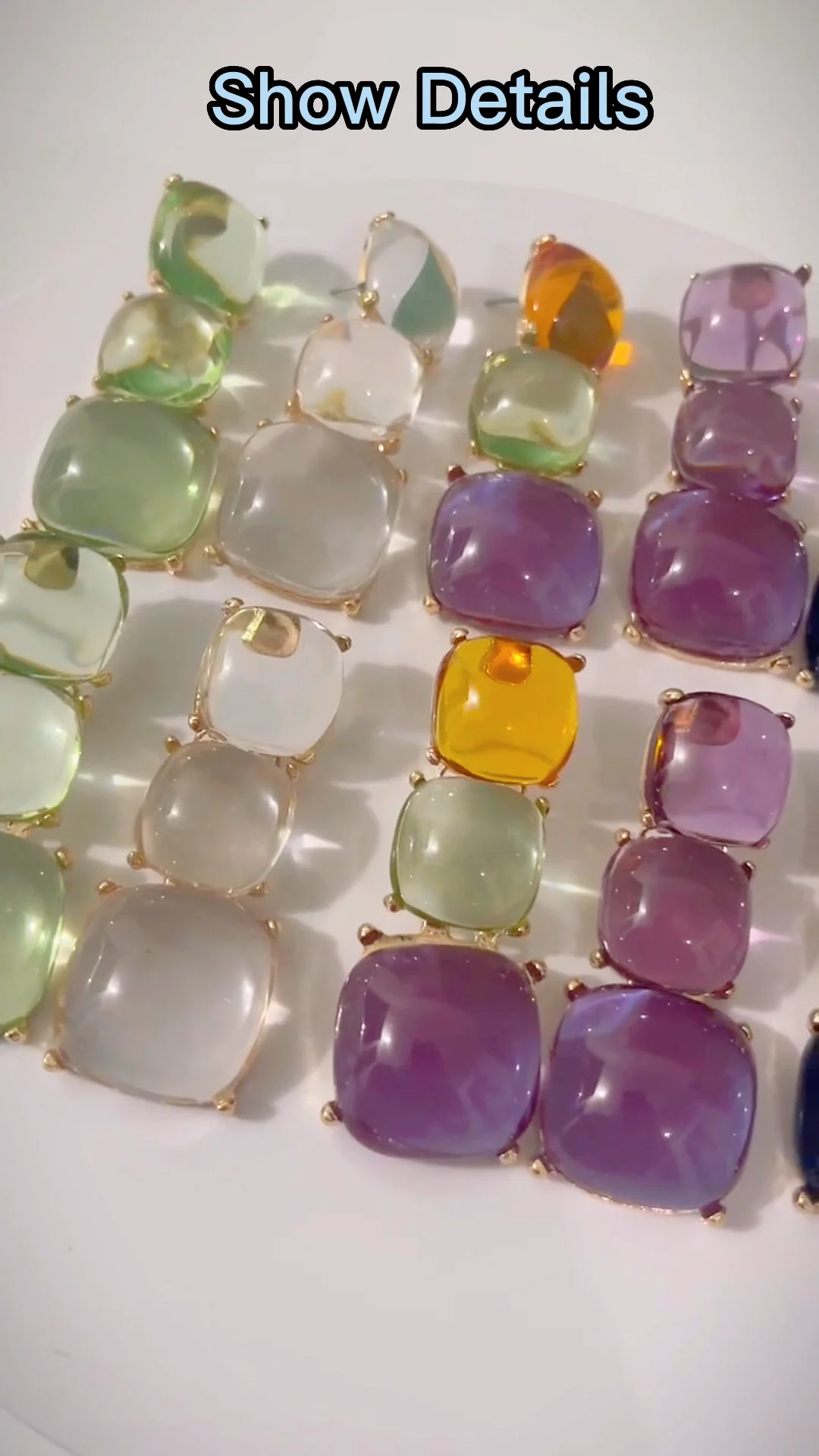 2023 New Za Candy Color Transparent Resin Choker Necklace Jewelry Women ...