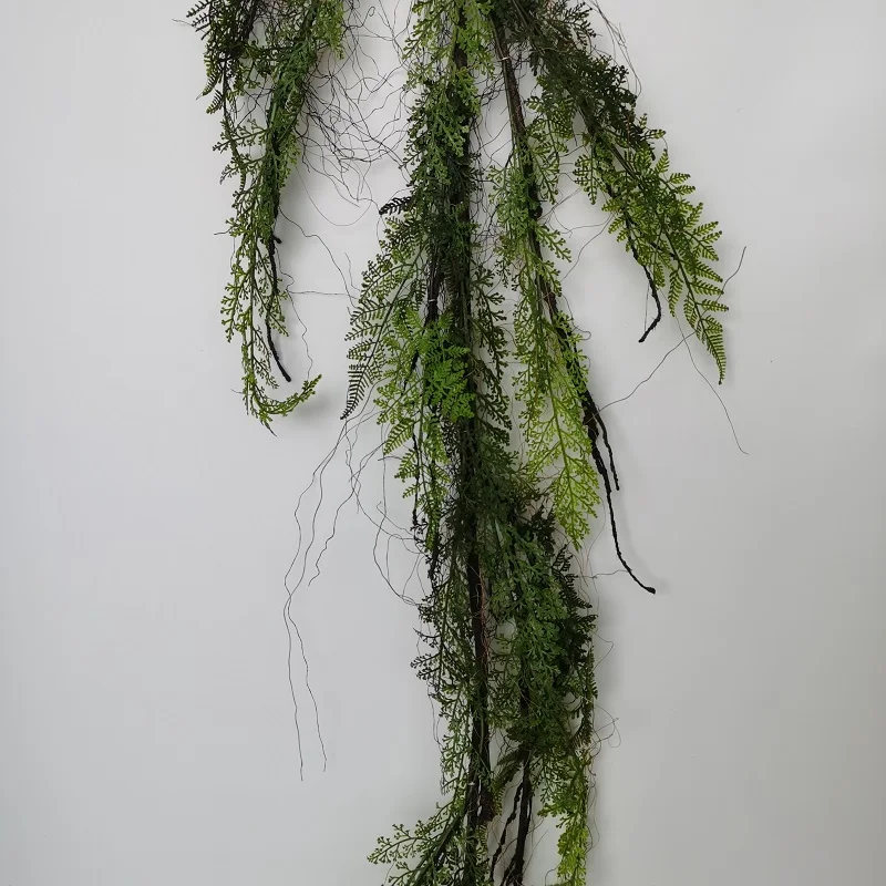 Hot Sale Plastic Greenery Tropical Plants Boston Fern for Wedding Decor ...