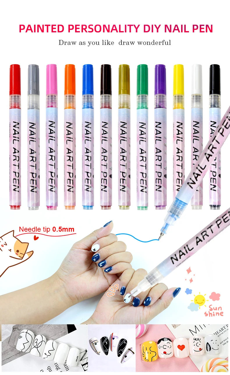 Graffiti Nail Pen - Best New Arrival for Artistic Nail Painting