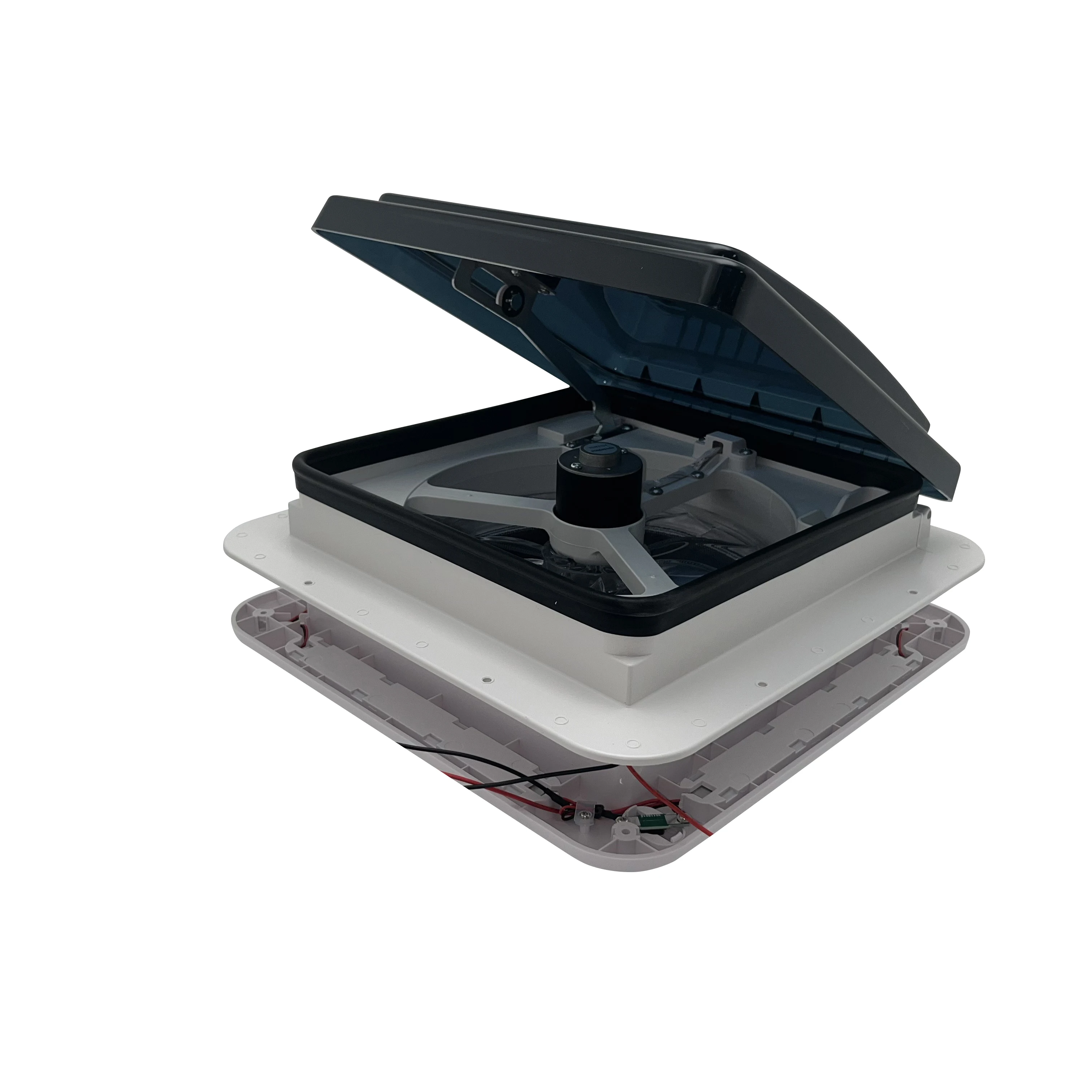 Rv Ceiling Roof Vent Fans Caravan Exhaust Hatch Fan Manual Lift With ...