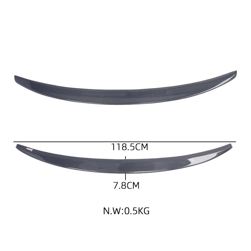 Ytb Carbon Fiber Rear Spoiler For Audi A5 Accessories 2009-2016 Audi A5 ...