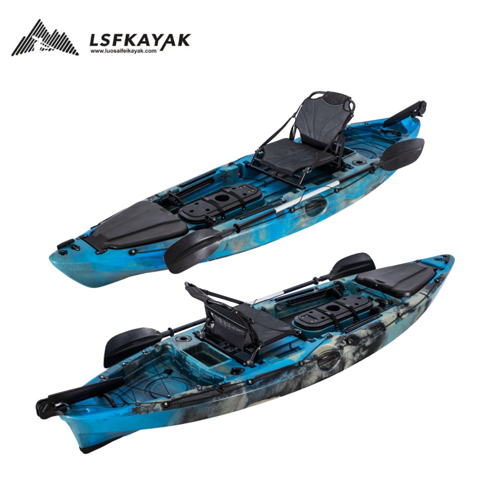 Stable and Flexible Single Seat Fishing Kayak - CE Certificated