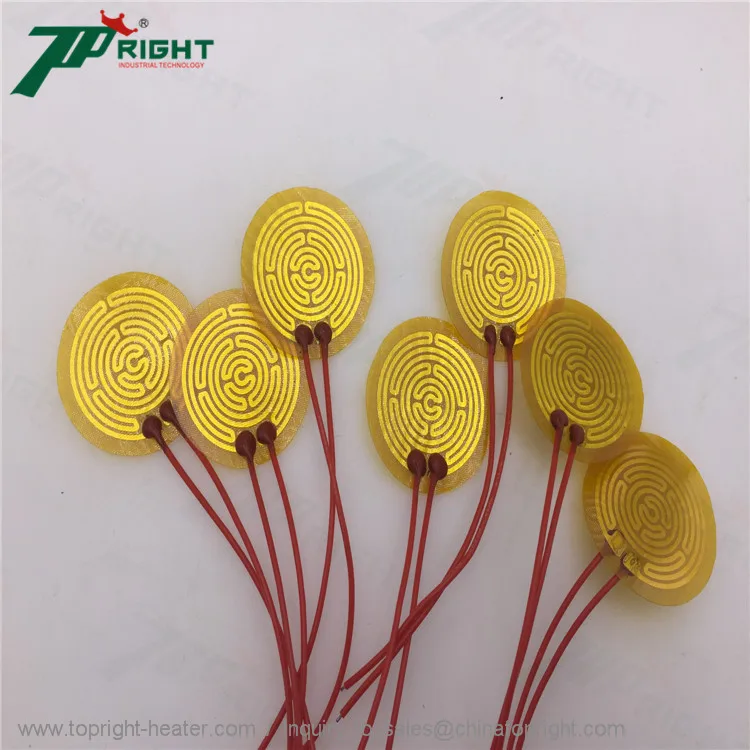 12v 24v Round Small Heating Pad - Flexible & Efficient