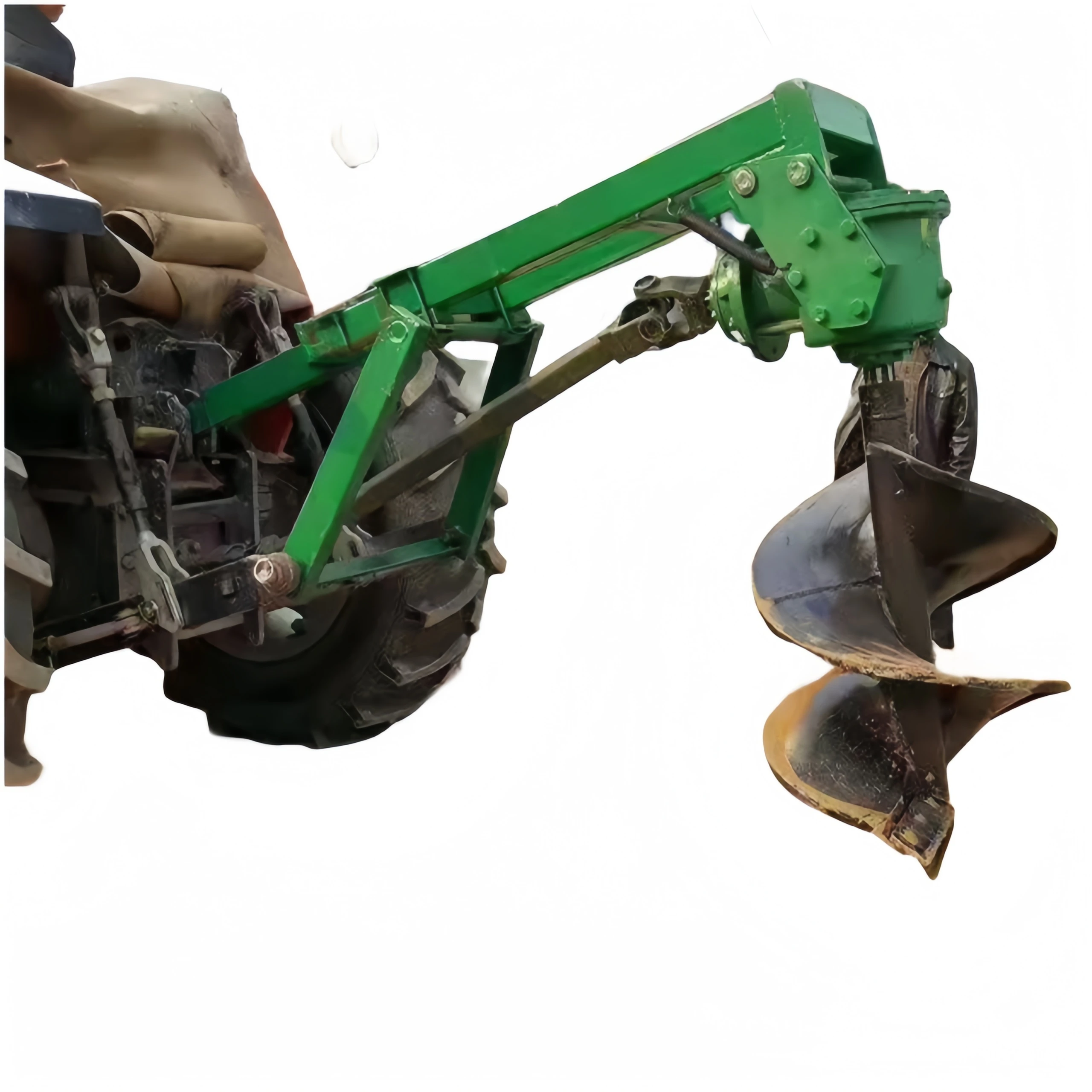 Tes Tractor Driven Garden Tools Earth Auger Machine Post Hole Digger ...