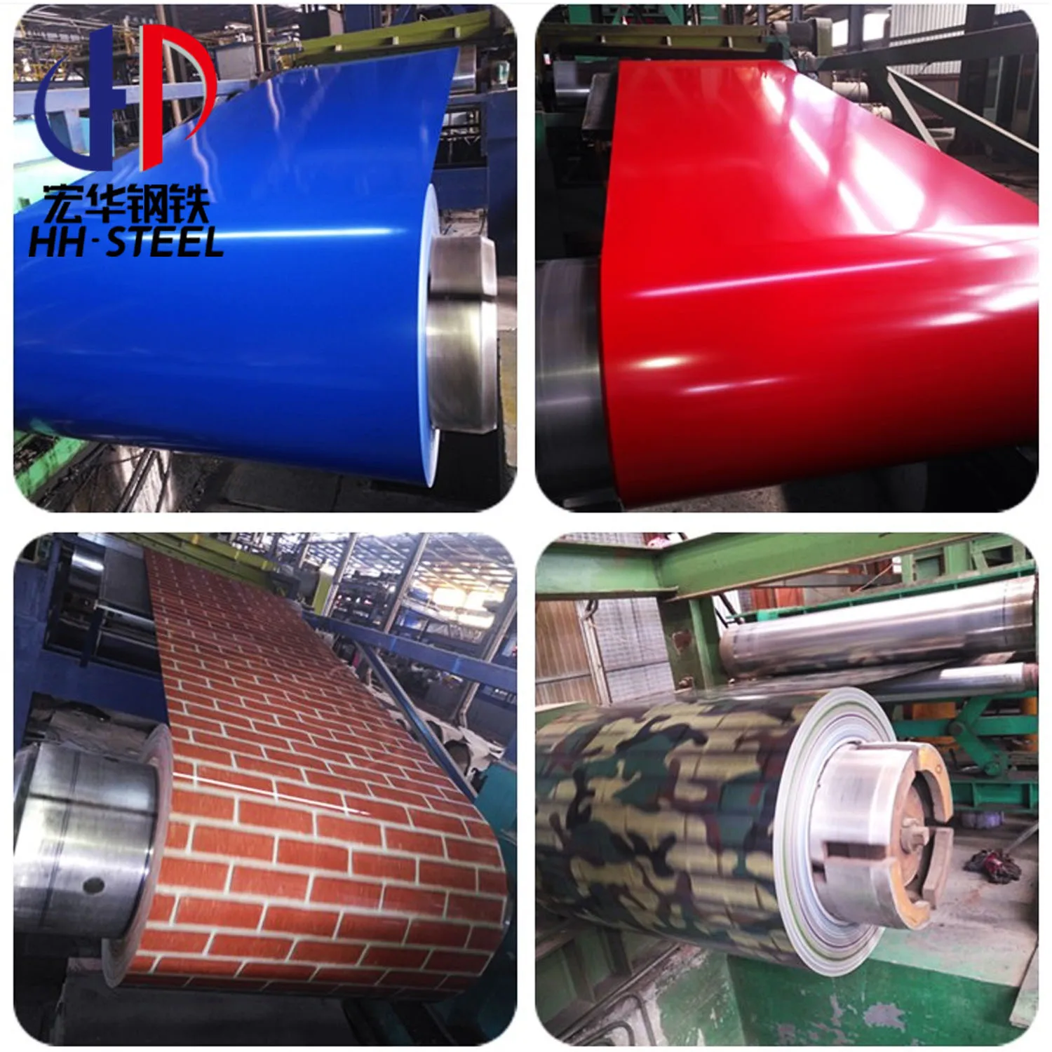 Building Raw Material Prepainted Steel Coil PPGI/PPGL Color Coated ...