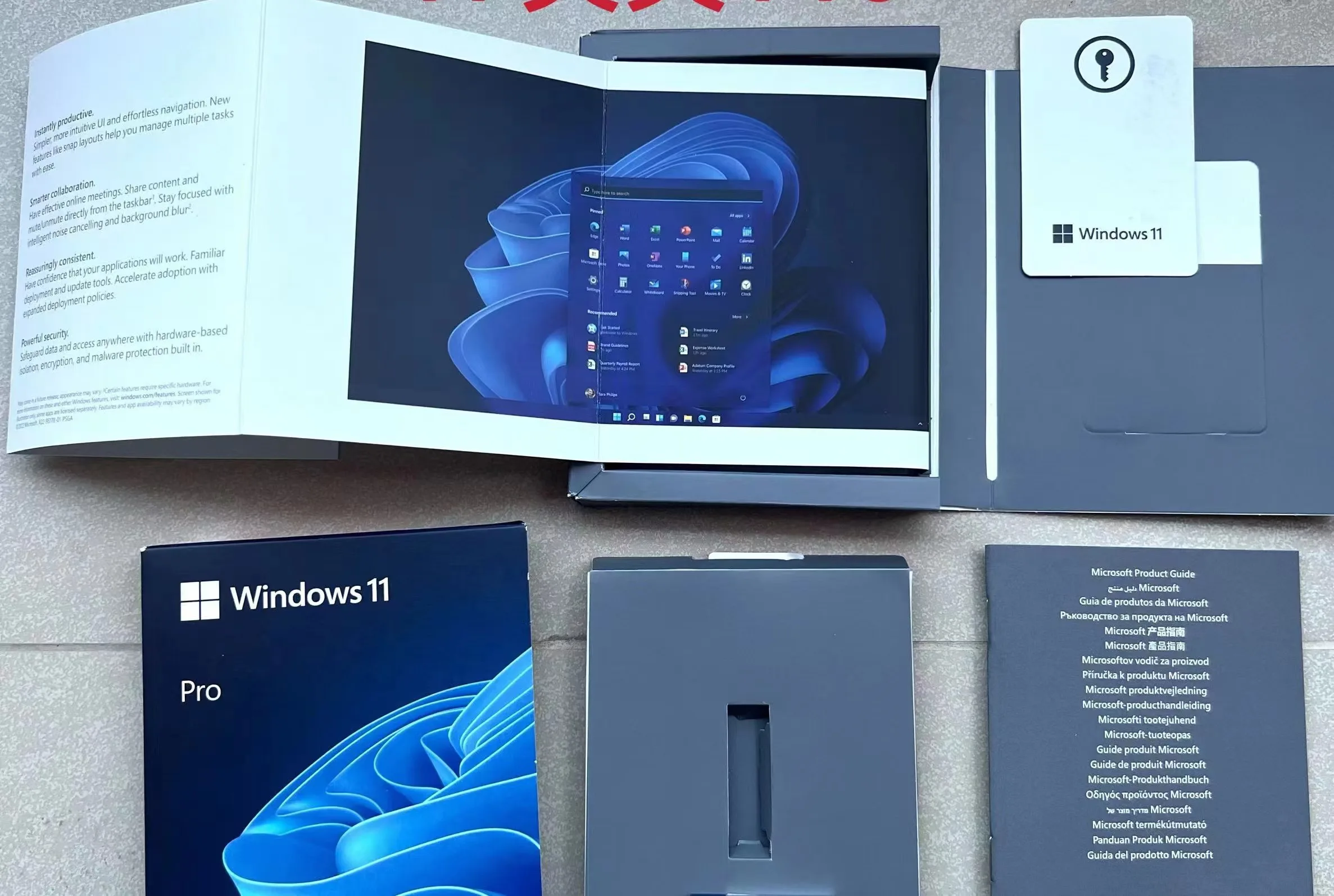Windows 11 Pro Usb Retail Box Windows 11 Pro Box 100% Online Activation ...