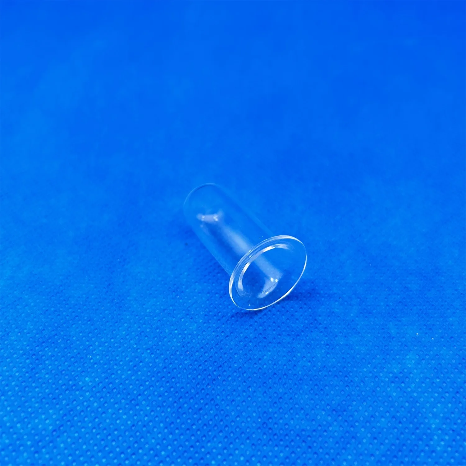 Manufacturer Supply Quartz Glass Cover Small Diameter Flanging Quartz ...