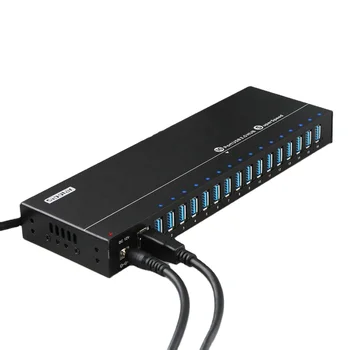 Sipolar A-316 New Metal Usb Hub 3.0 Multi 4 7 16 Port High Speed Usb ...