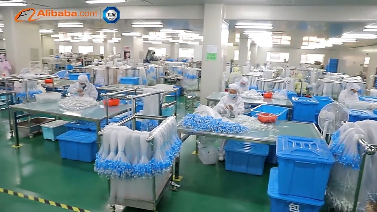 Deluxe Factory Iv Disposable Intravenous Infusion Set With Needle - Buy ...