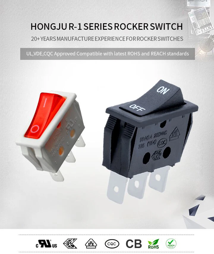 Factory 16a Rocker Switch 20 Years Quality Guarantee - Buy Snap In ...